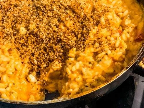 Fire Roasted Tomato & Basil Parmesan Risotto