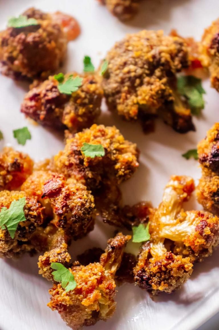 Roasted Garlic Parmesan Cauliflower