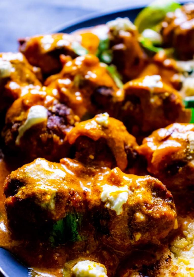 Authentic Butter Chicken Meatballs (in just 30-minutes)