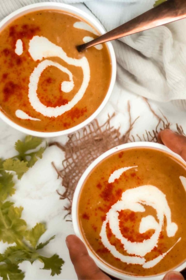 Butternut Squash Soup with Coconut Milk (Vegan)