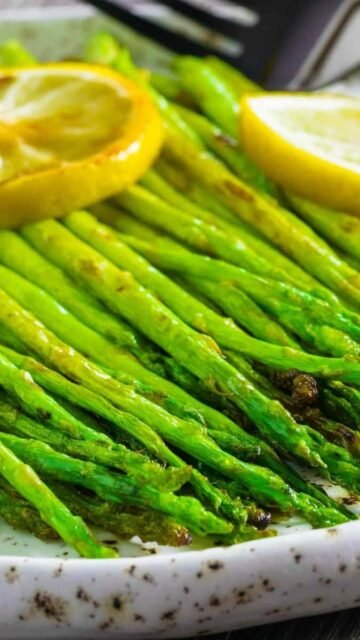 Roasted Asparagus with Lemon Butter