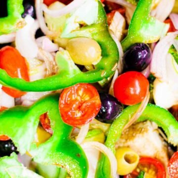 Authentic Greek Salad (Horiatiki/ Xoriatiki - RecipeMagik