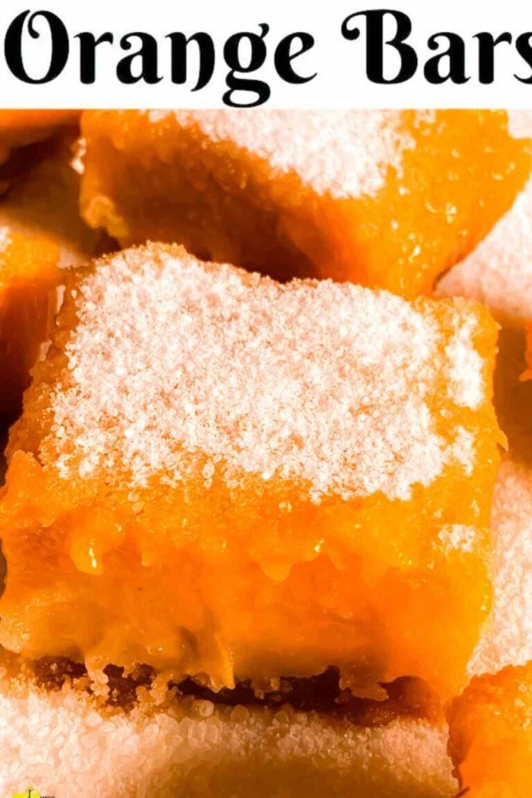 Delicious Orange Bars