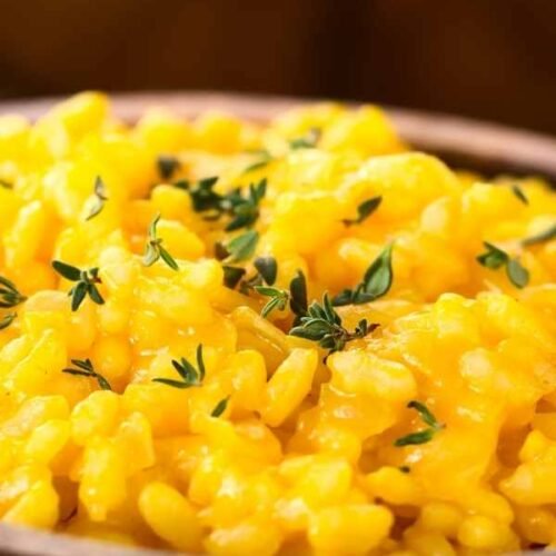 Pumpkin Risotto Recipe with canned Pumpkin