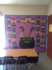 20 Easy & Spooktacular DIY Halloween Bulletin Board ideas