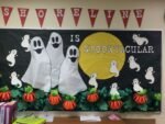 20 Easy & Spooktacular DIY Halloween Bulletin Board ideas