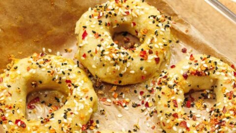 2-Ingredients Healthy Homemade Almond Flour Bagels (no cheese) New York ...