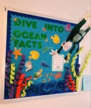 Best Summer Bulletin Board and classroom door DIY