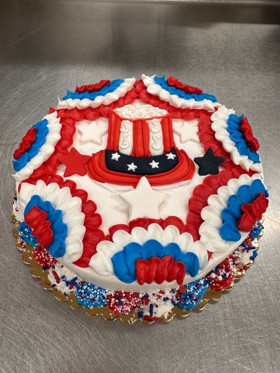 July 4th Cake Decorations Which Are Just Gorgeous - RecipeMagik