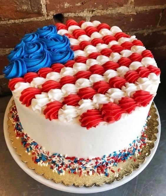 July 4th Cake Decorations Which Are Just Gorgeous - RecipeMagik
