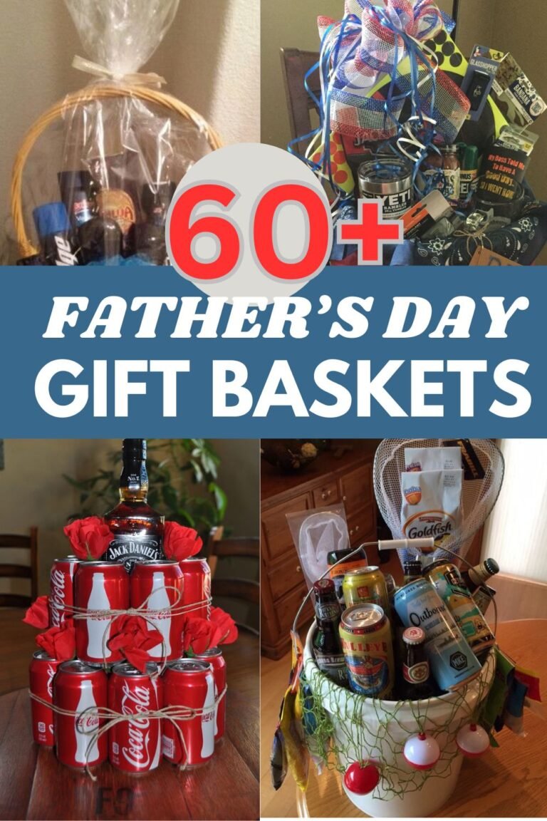 Perfect DIY Father's Day Gift Baskets which are personalised