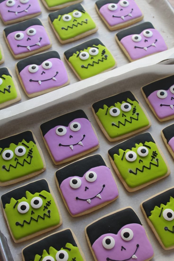 30 Halloween Sugar Cookie Designs That Are Scary Good