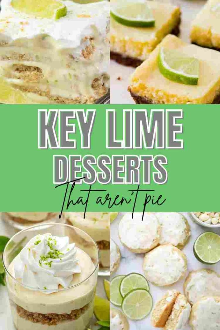 20 Easy Key Lime Desserts Recipes that aren't pie