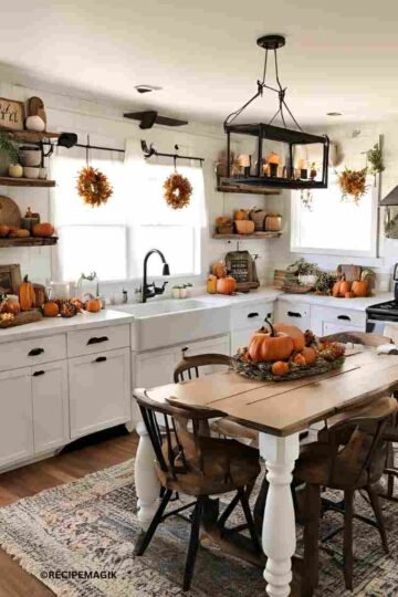 50 Fall Farmhouse Kitchen Decor which are minimal and neutral 🍁