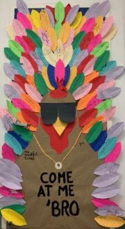 Thanksgiving Classroom Door and Bulletin boards