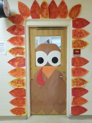 Thanksgiving Classroom Door and Bulletin boards
