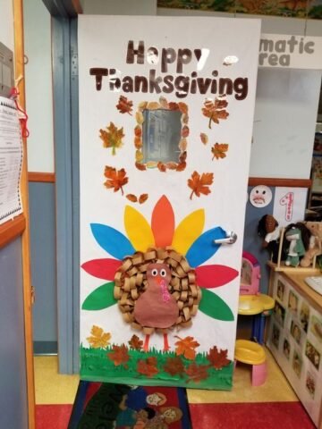 Thanksgiving Classroom Door and Bulletin boards