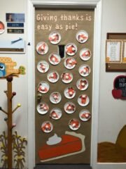 Thanksgiving Classroom Door and Bulletin boards