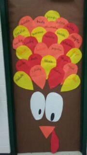 Thanksgiving Classroom Door and Bulletin boards