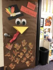 Thanksgiving Classroom Door and Bulletin boards