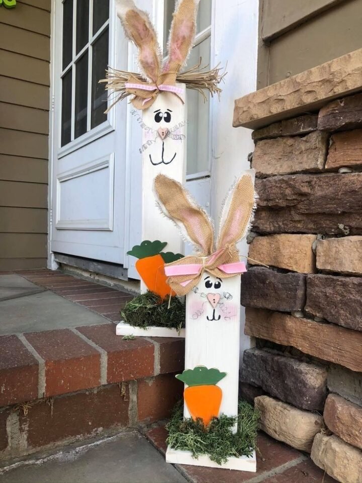 Welcome Spring with Charming DIY Easter Porch Decor