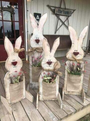 Welcome Spring with Charming DIY Easter Porch Decor