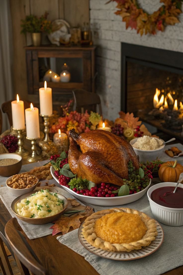 Cosy Thanksgiving Tablescapes to Impress Guests