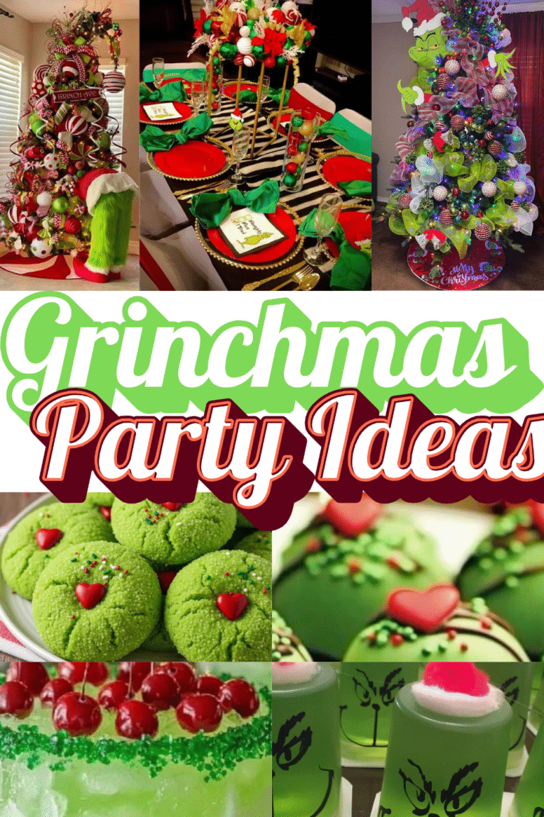 DIY Grinch themed Christmas Party - Grinchmas Party Ideas 💚🎄