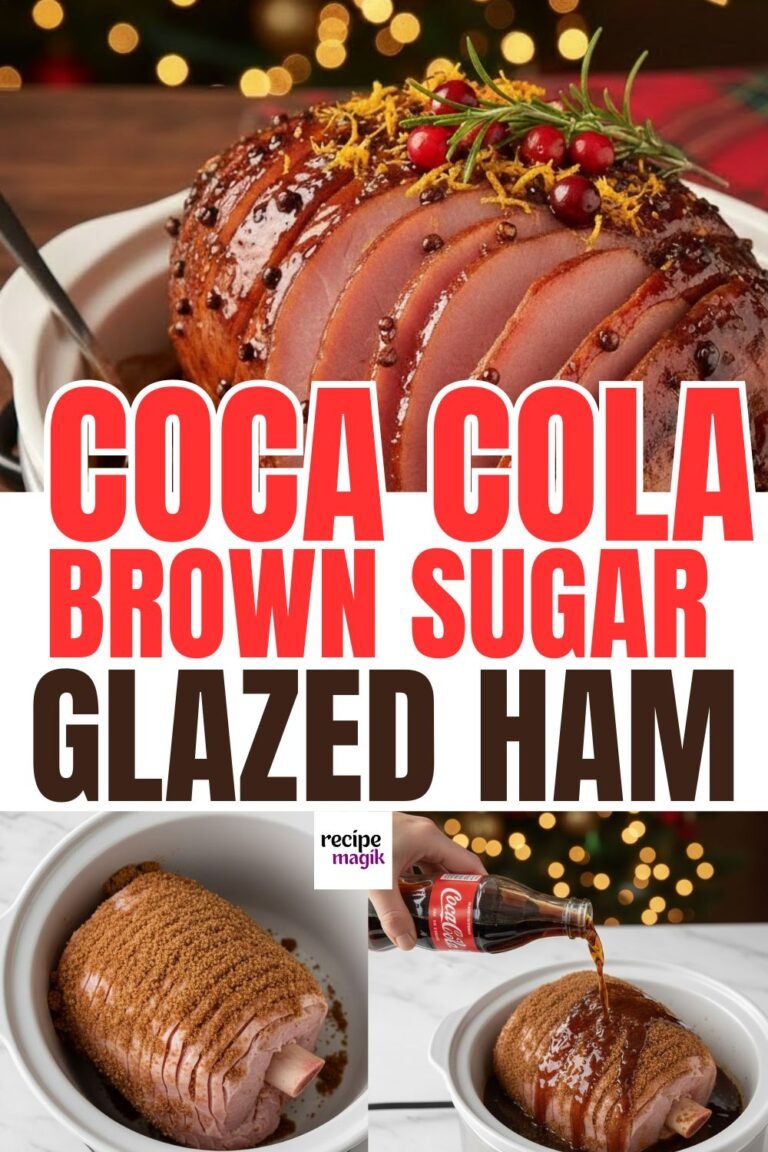 Holiday Dinner Recipe - Coca-Cola glazed holiday ham in crockpot