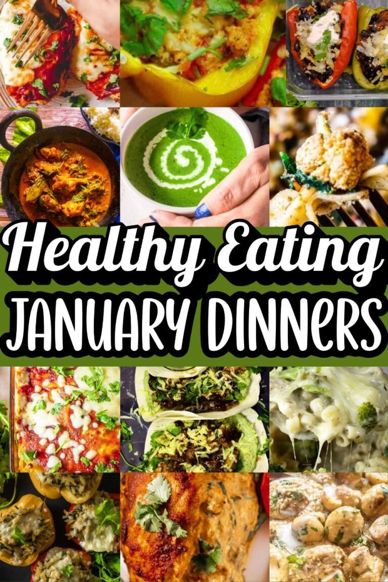 30 Healthy Dinner Recipes for January